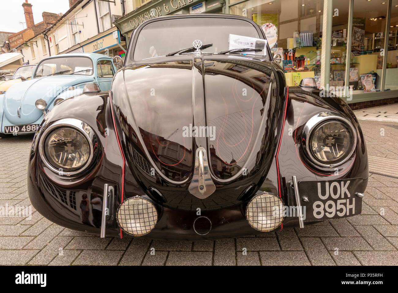 A 1971 VW Beetle UOK 895H - 1641CC on display at the Plum Jam 2018 ...