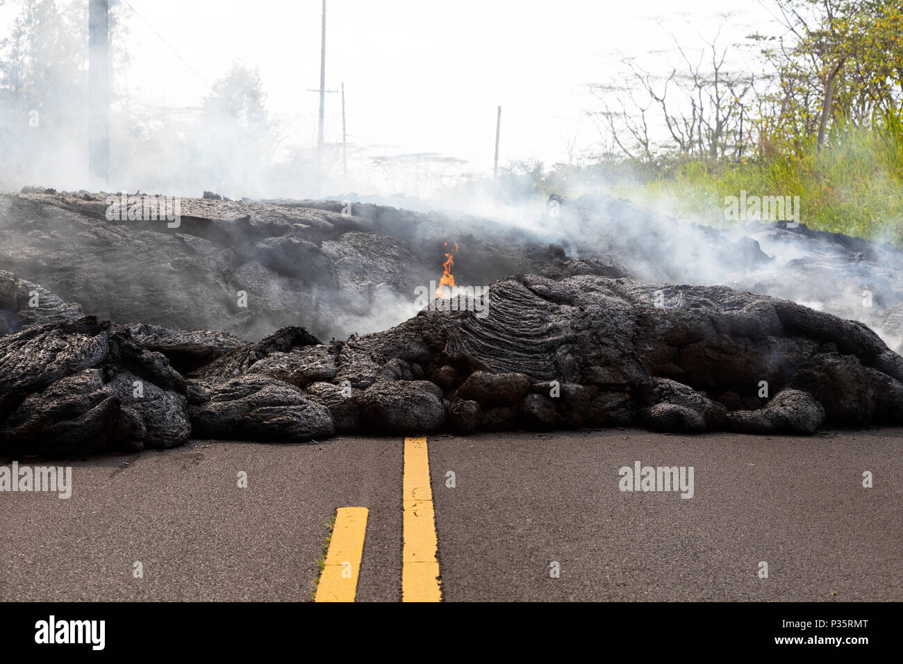 Lava flow hi-res stock photography and images - Alamy