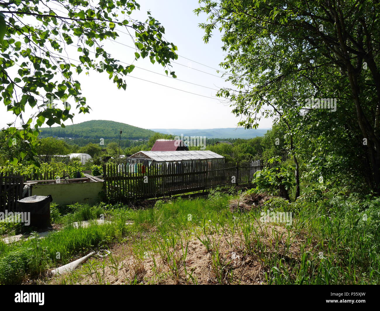 Russian country side Stock Photo - Alamy