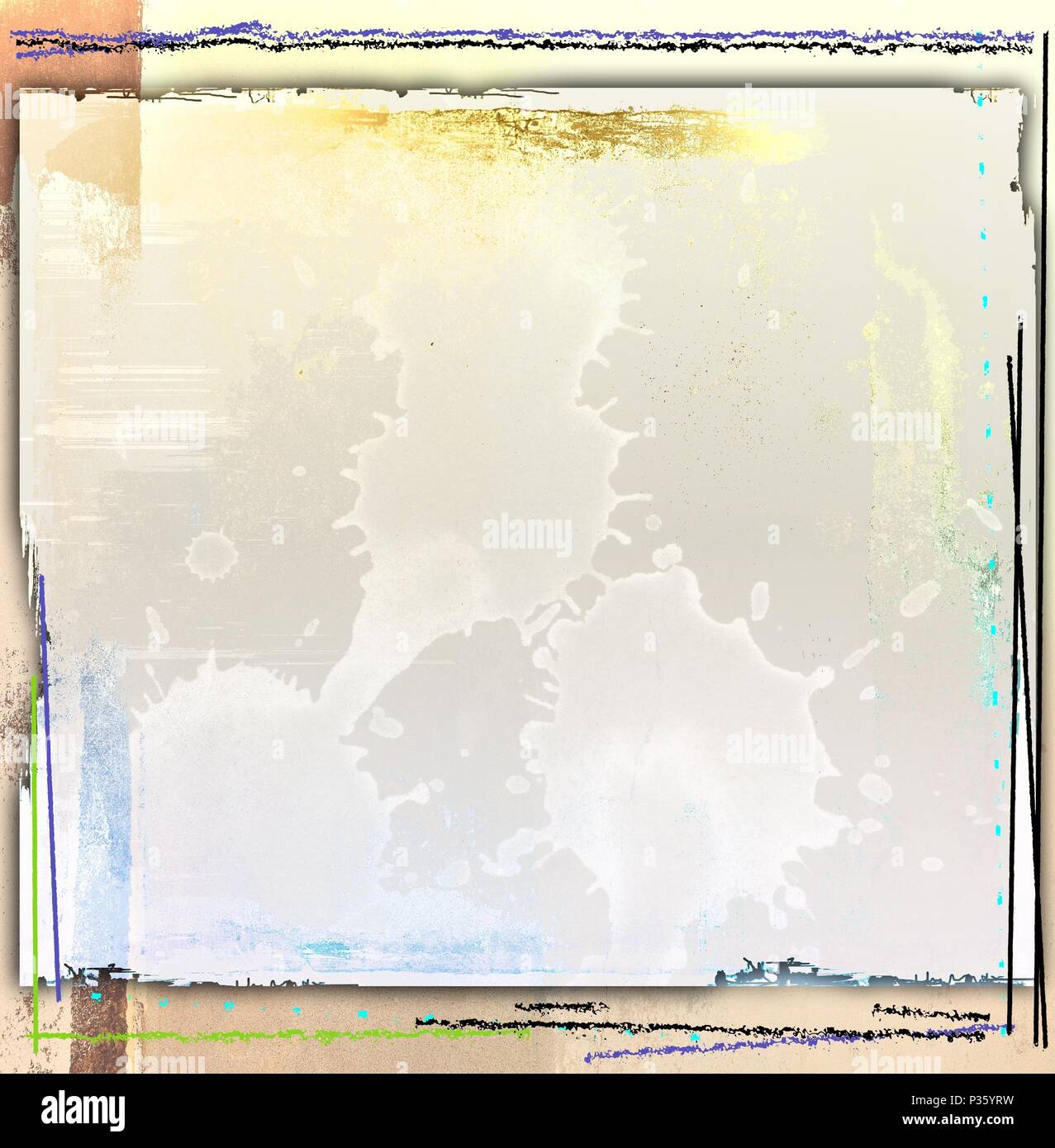 Grunge sepia abstract frame background Stock Photo - Alamy