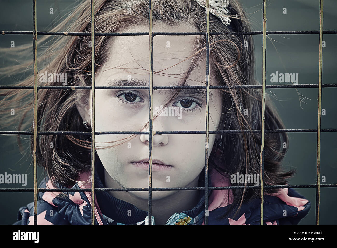 abandoned child, children without parents, social problems of the ...