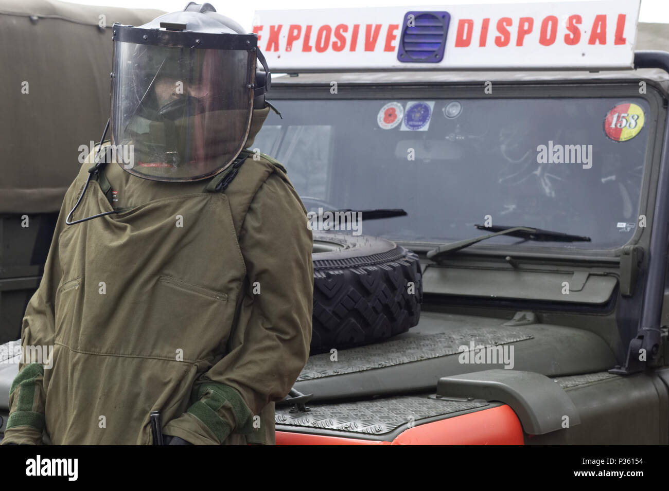 Equipment for bomb disposal unit Stock Photo - Alamy