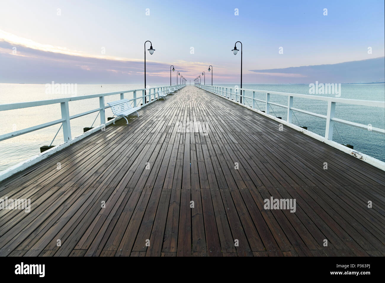 Orlowo pier hi-res stock photography and images - Alamy