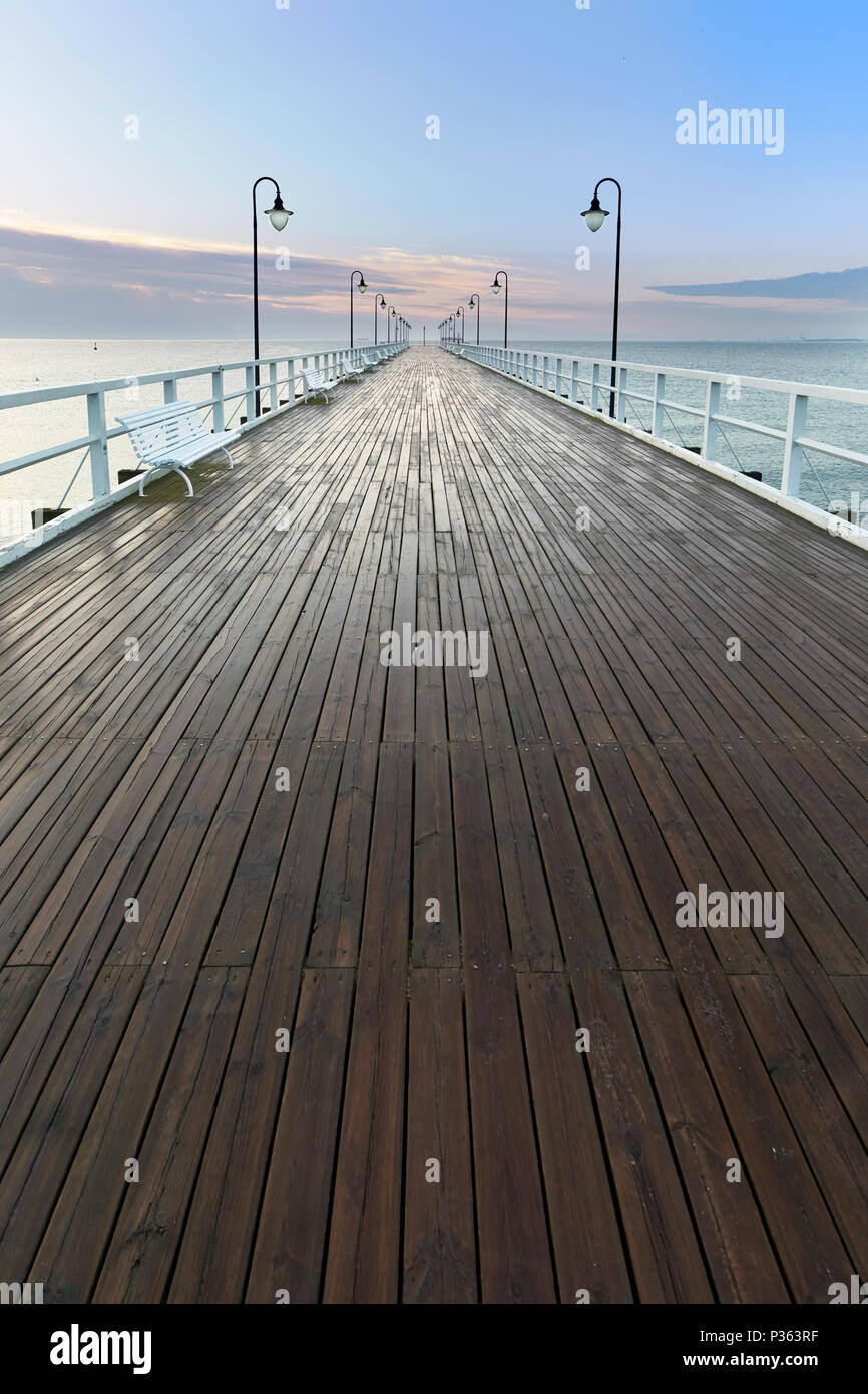 Orlowo pier hi-res stock photography and images - Alamy