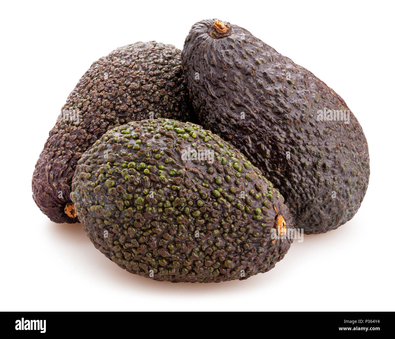 hass avocado path isolated Stock Photo - Alamy