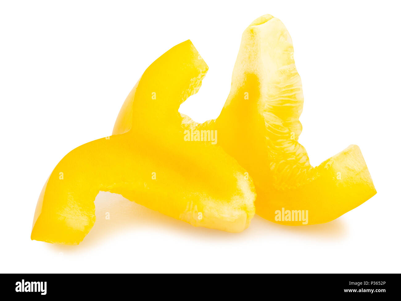 Fresh yellow pepper vegetable Cut Out Stock Images & Pictures - Alamy