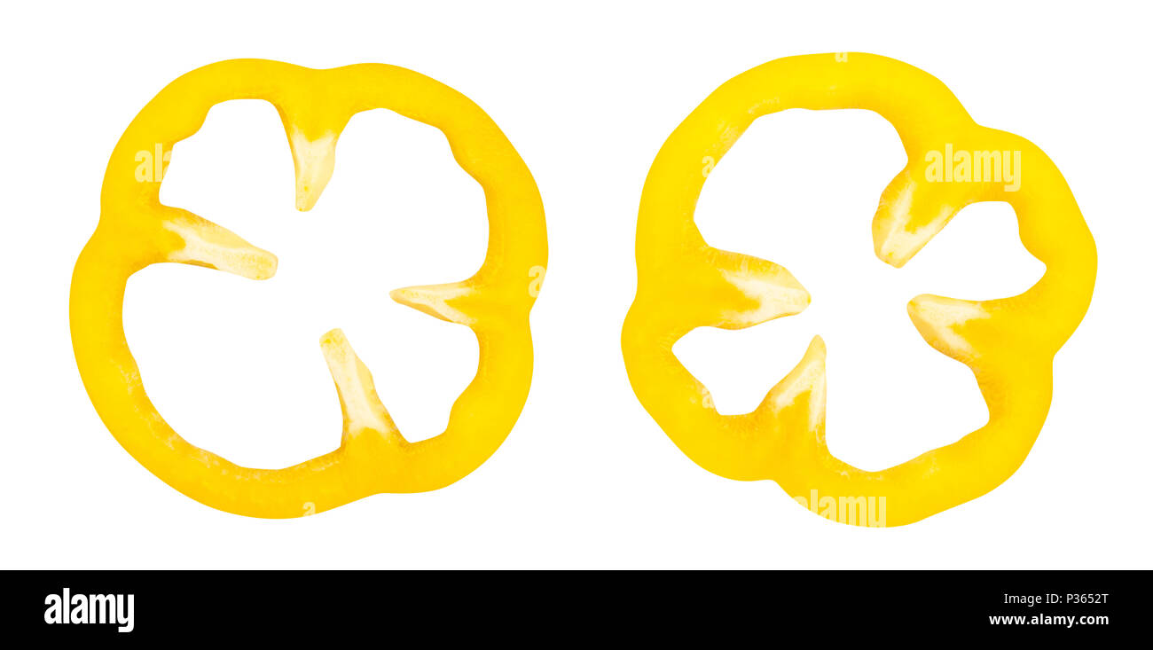 Fresh yellow pepper vegetable Cut Out Stock Images & Pictures - Alamy