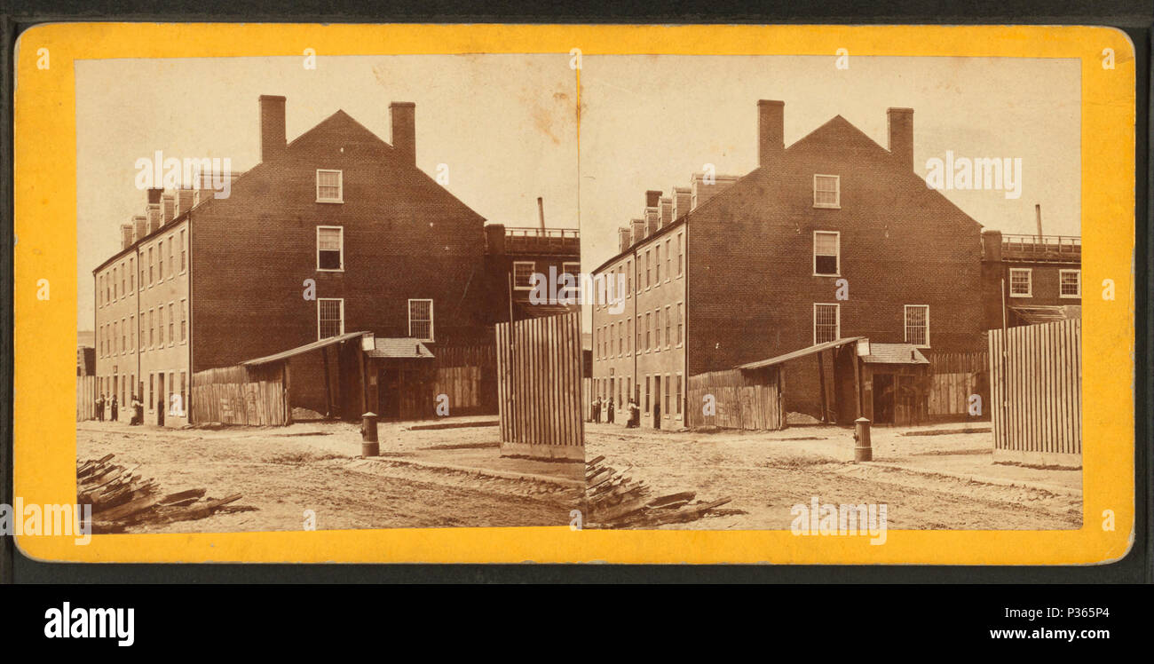 56 Castle Thunder - Confederate Prison, from Robert N. Dennis ...