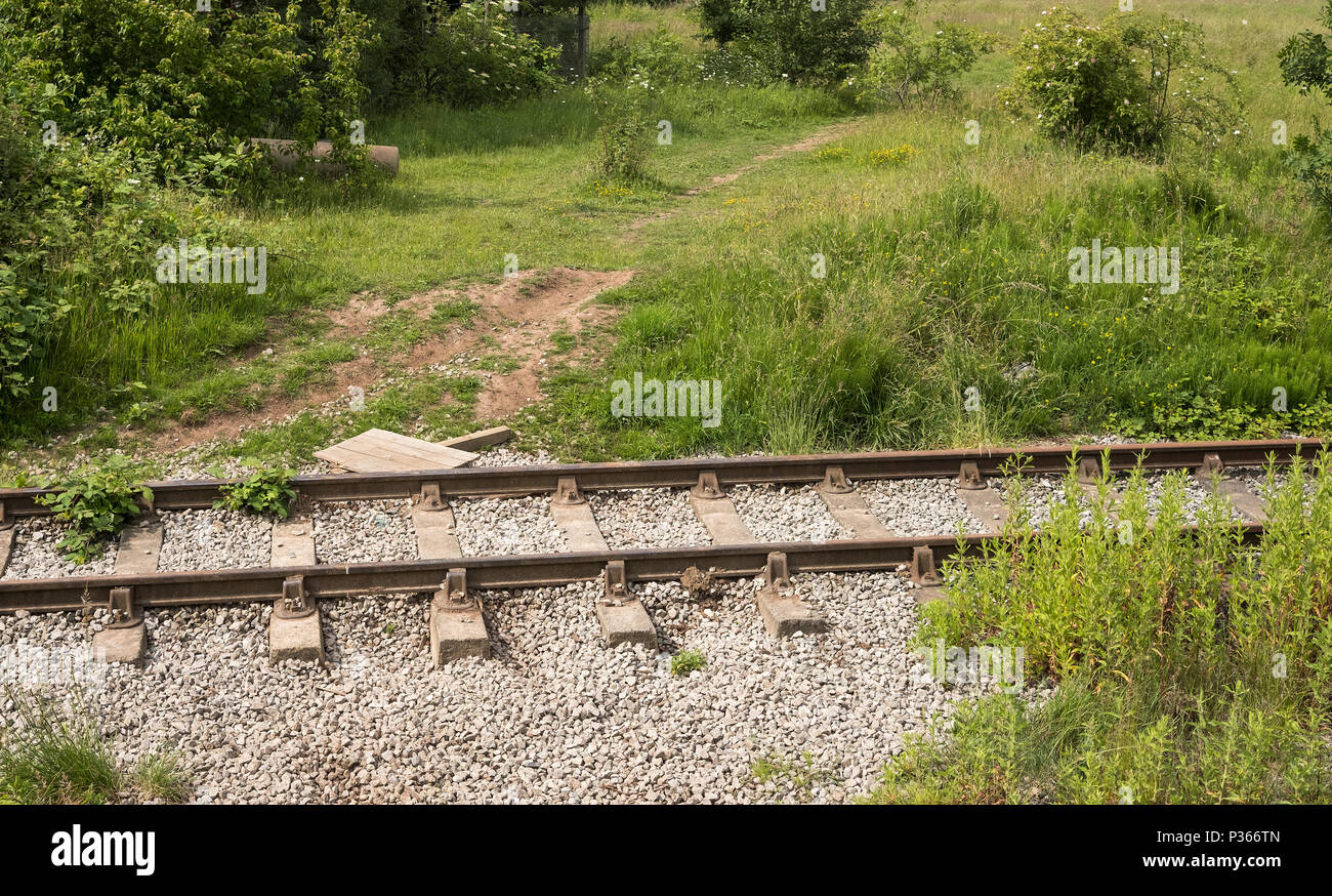 Sleepers railroad railroads hi-res stock photography and images - Alamy