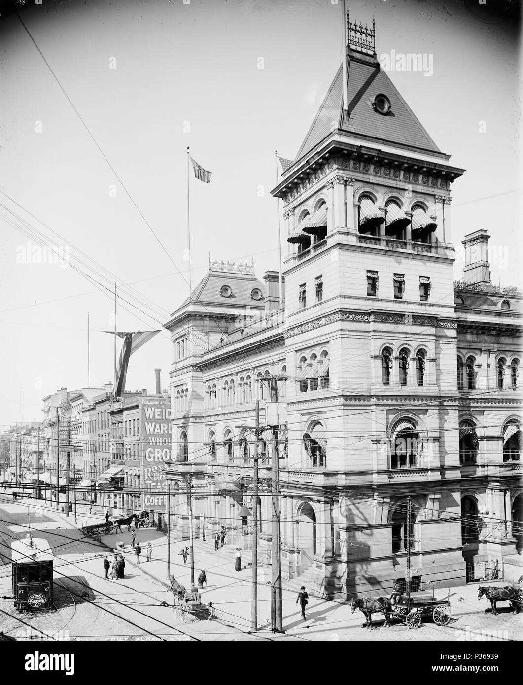 Detroit 1900 hi-res stock photography and images - Alamy