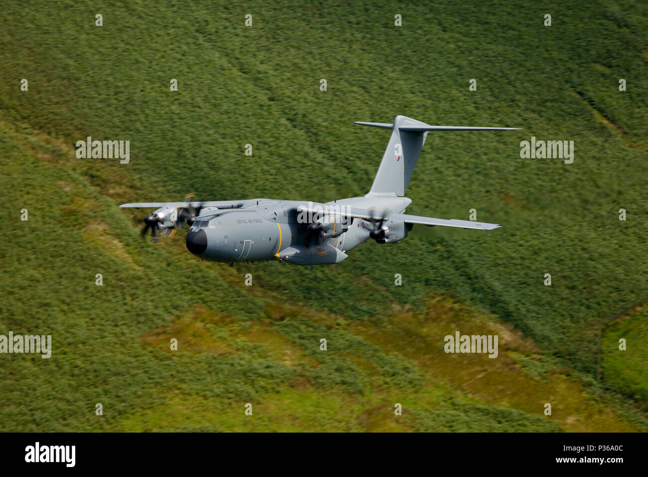 European Airbus A400M Atlas heavy transport aircraft newly in sevice ...