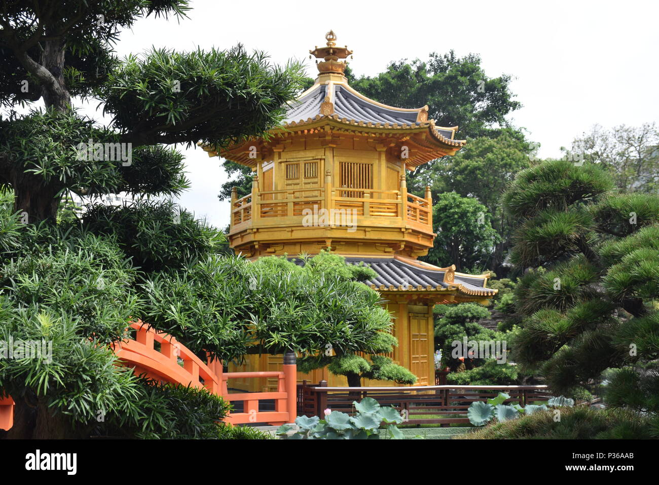 Nan Lian Garden inside Chi Lin nunnery buddhist temple in Diamond Hill ...