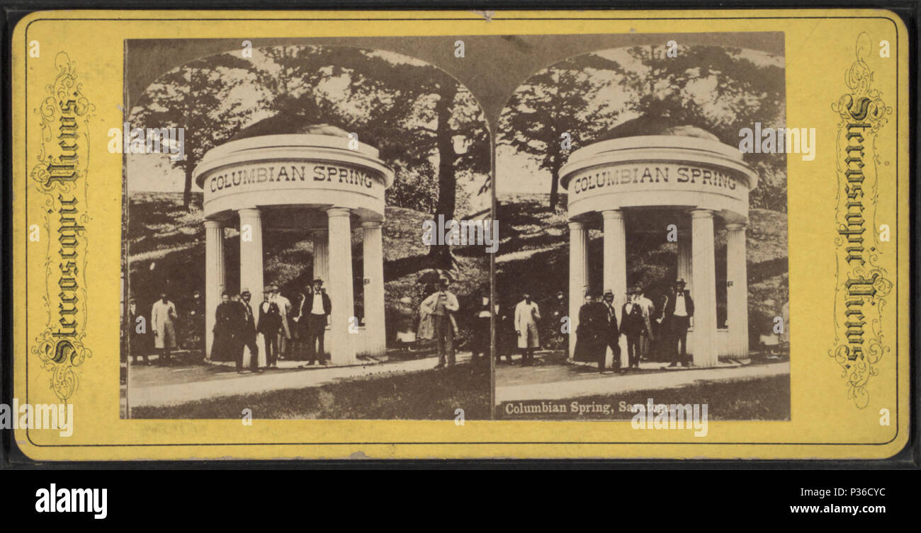 Columbian springs saratoga springs hi-res stock photography and images ...