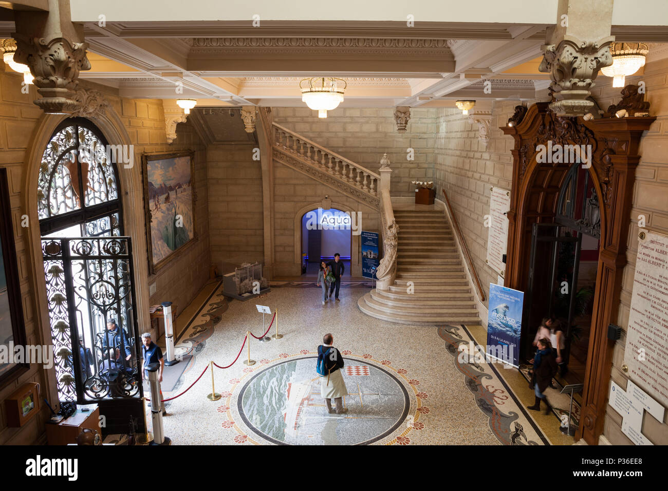 Monaco, Oceanographic Museum (Musee oceanographique) of marine sciences ...