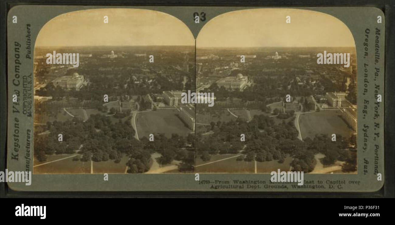 Birds eye view washington d c hi-res stock photography and images - Alamy
