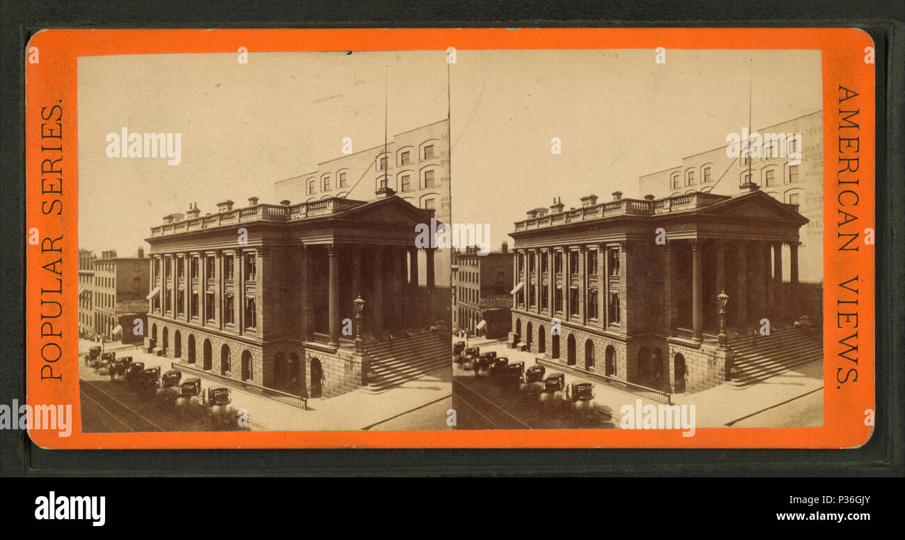 81 Custom house and post office, by E. & H.T. Anthony (Firm Stock Photo ...