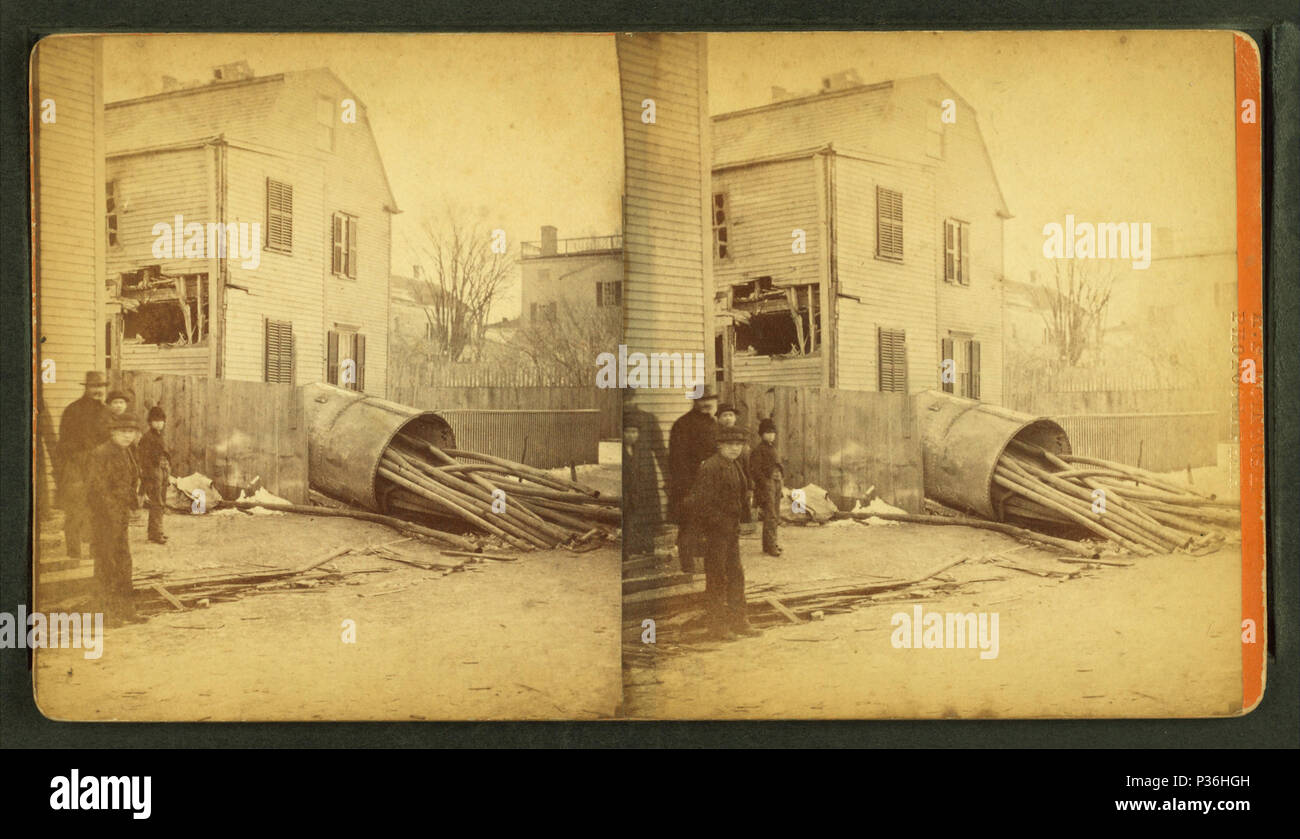 83 Debris and damaged buildings from explosion, by H. P. McIntosh 3 ...