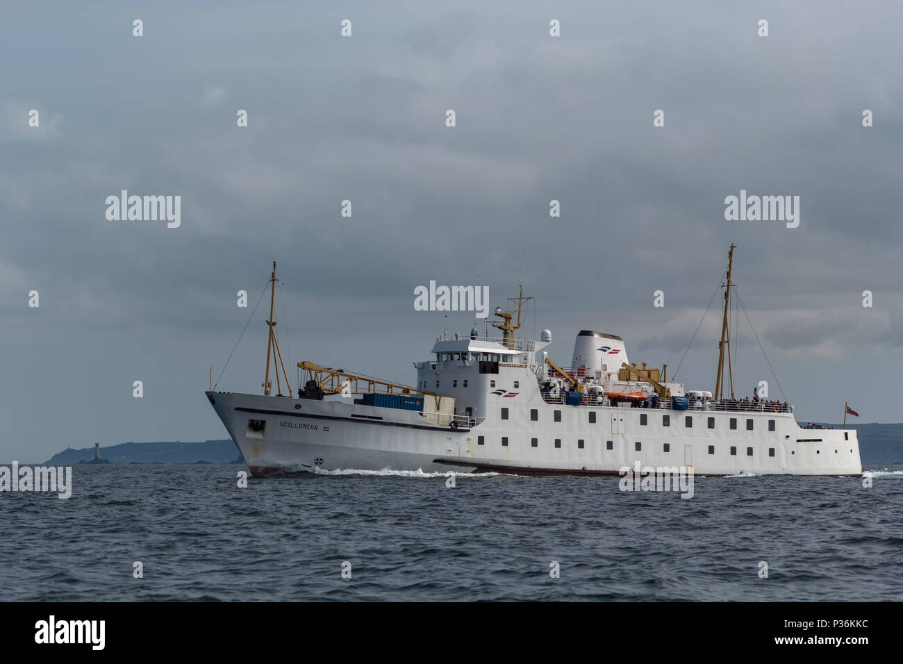 Scillonian III at sea Stock Photo - Alamy
