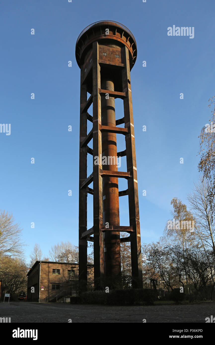 Berlin, Germany, water tower Stock Photo - Alamy