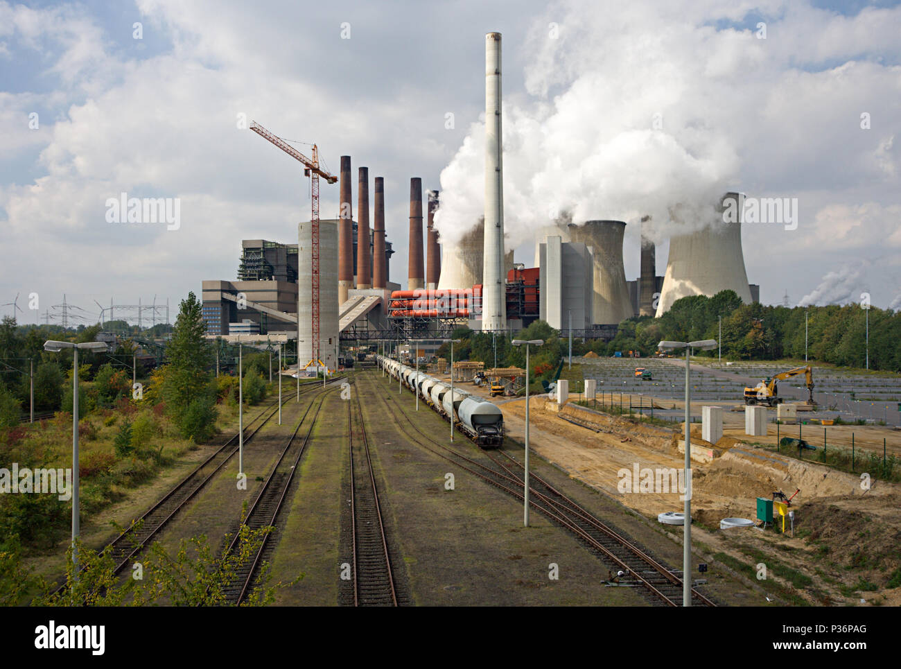 Coal fired power station train hi-res stock photography and images - Alamy