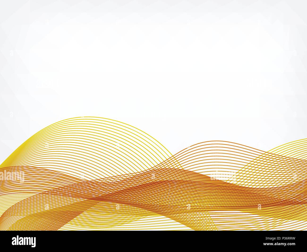 abstract vector waved line background - golden yellow Stock Vector ...