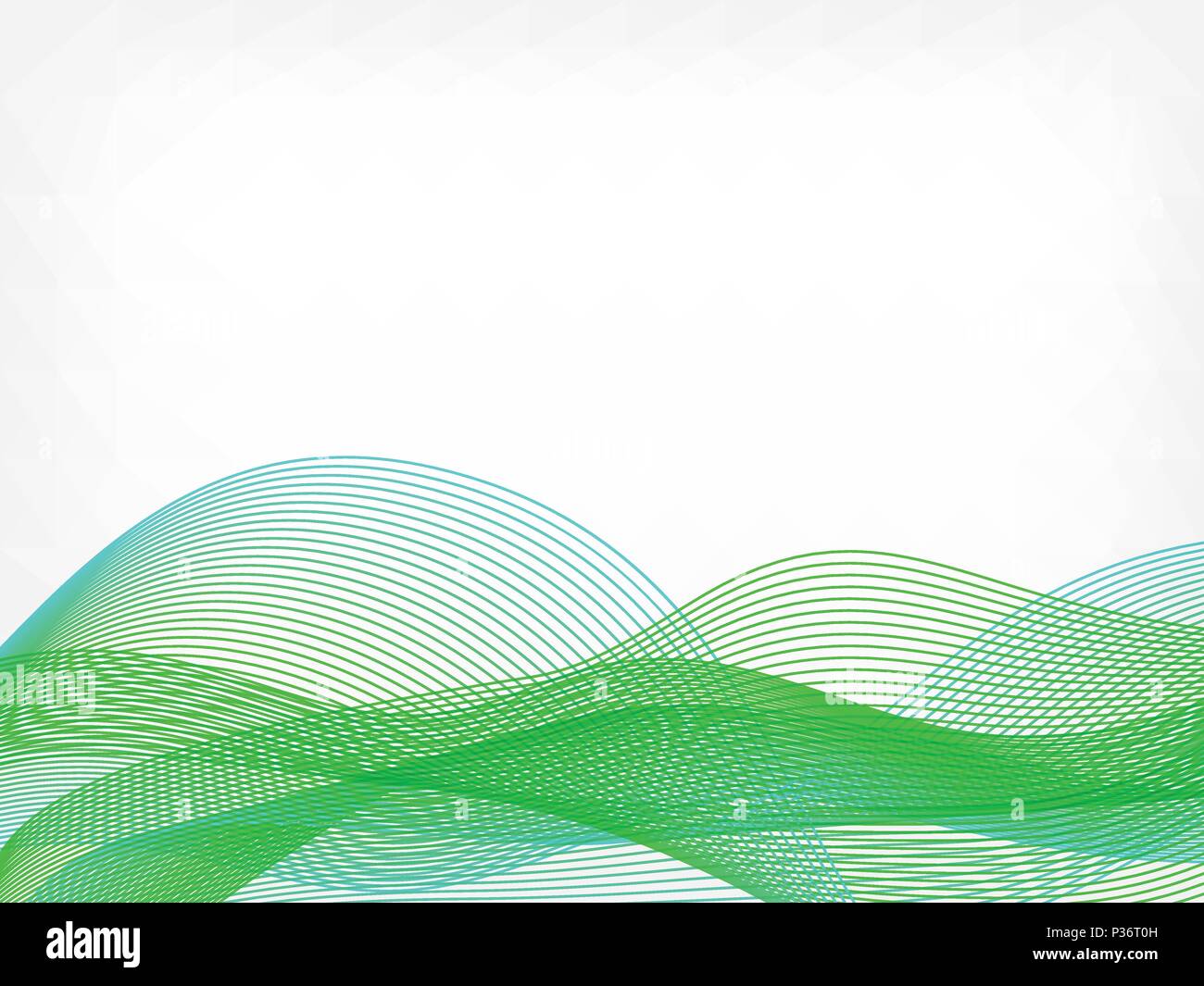 abstract vector waved line background - green and blue Stock Vector ...