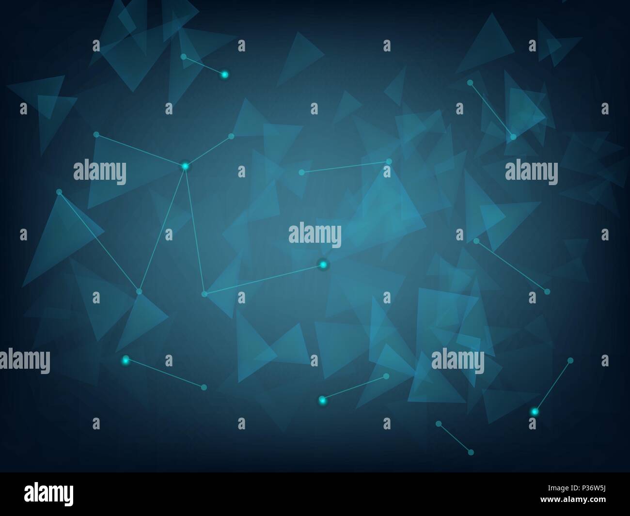 Blue Technology background. Vector illustration Stock Vector Image ...