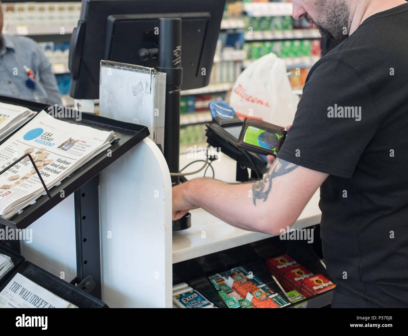 Inside the interior of a walgreens supermarket in Las Vegas, Nevada ...