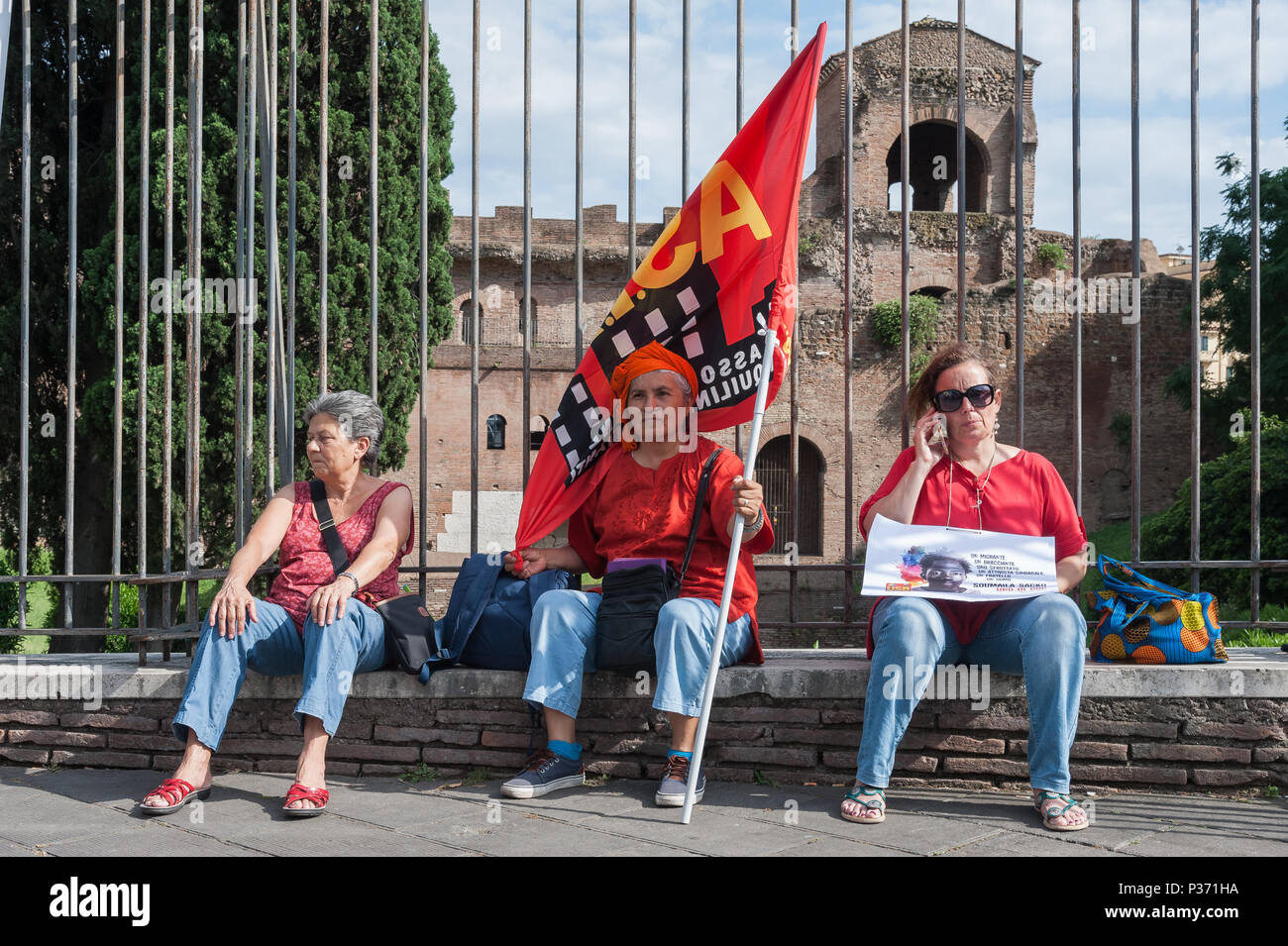 Demonstation Rome High Resolution Stock Photography and Images - Alamy