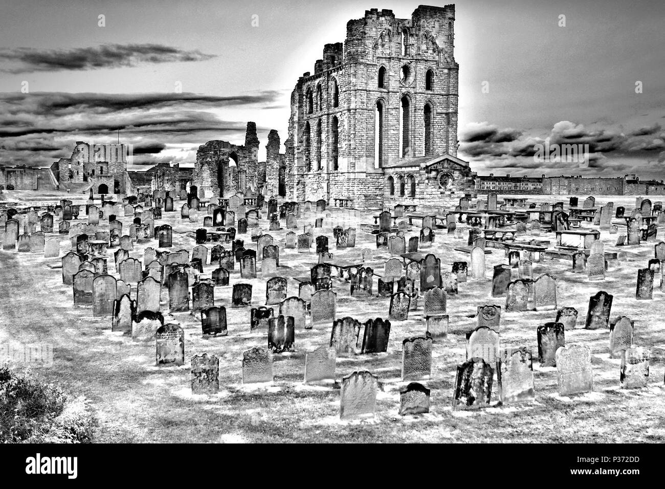 Tynemouth priory castle historic hi-res stock photography and images ...