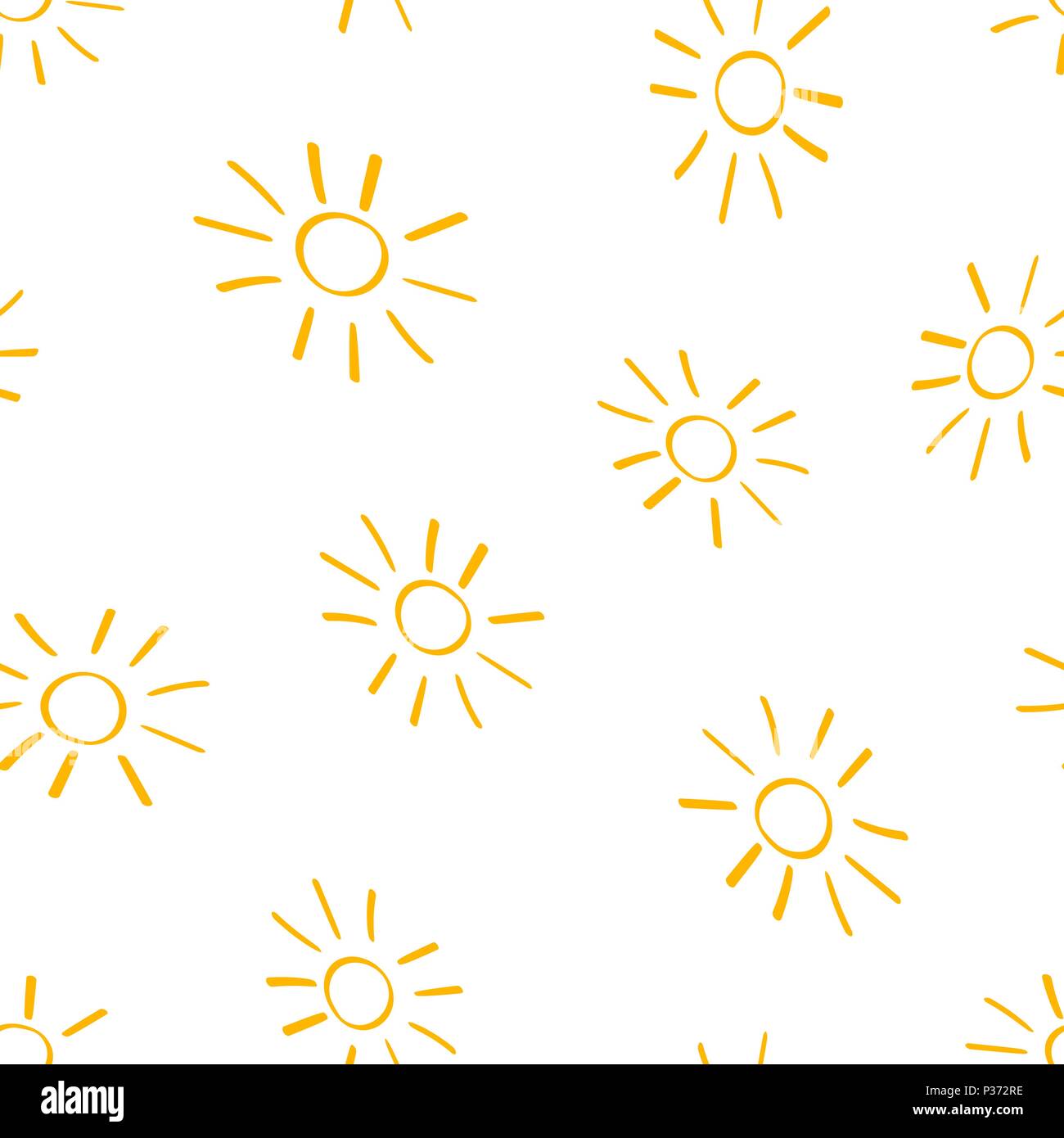 Seamless solar background Stock Vector Images - Alamy