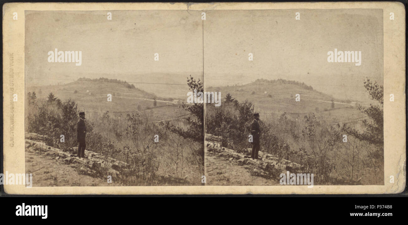 88 Down the western slope of the Shawangunk Mountains, by E. & H.T ...