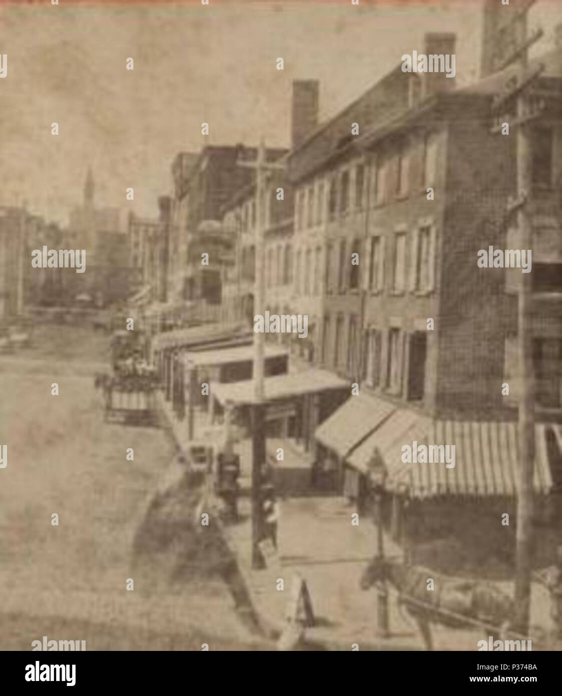 1880 new city street hi-res stock photography and images - Alamy