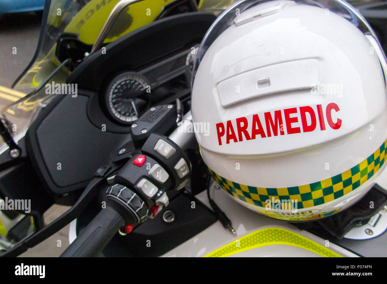 Nhs motorcycle ambulance service hi-res stock photography and images ...