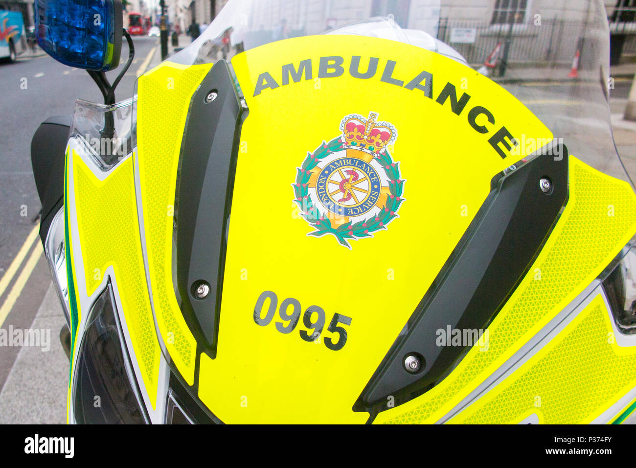 Nhs motorcycle ambulance service hi-res stock photography and images ...