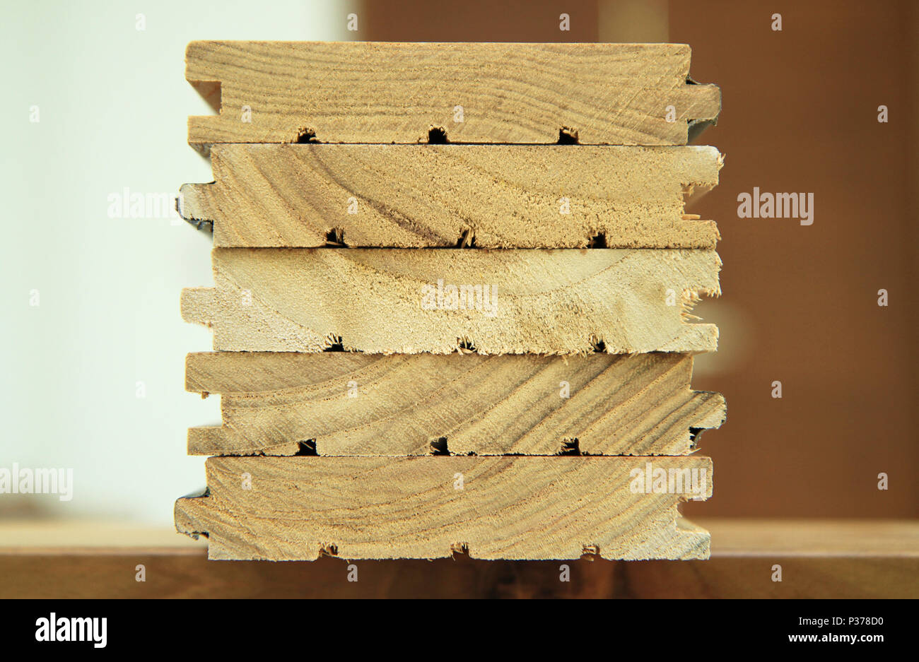 Stack of cut solid wood Stock Photo - Alamy
