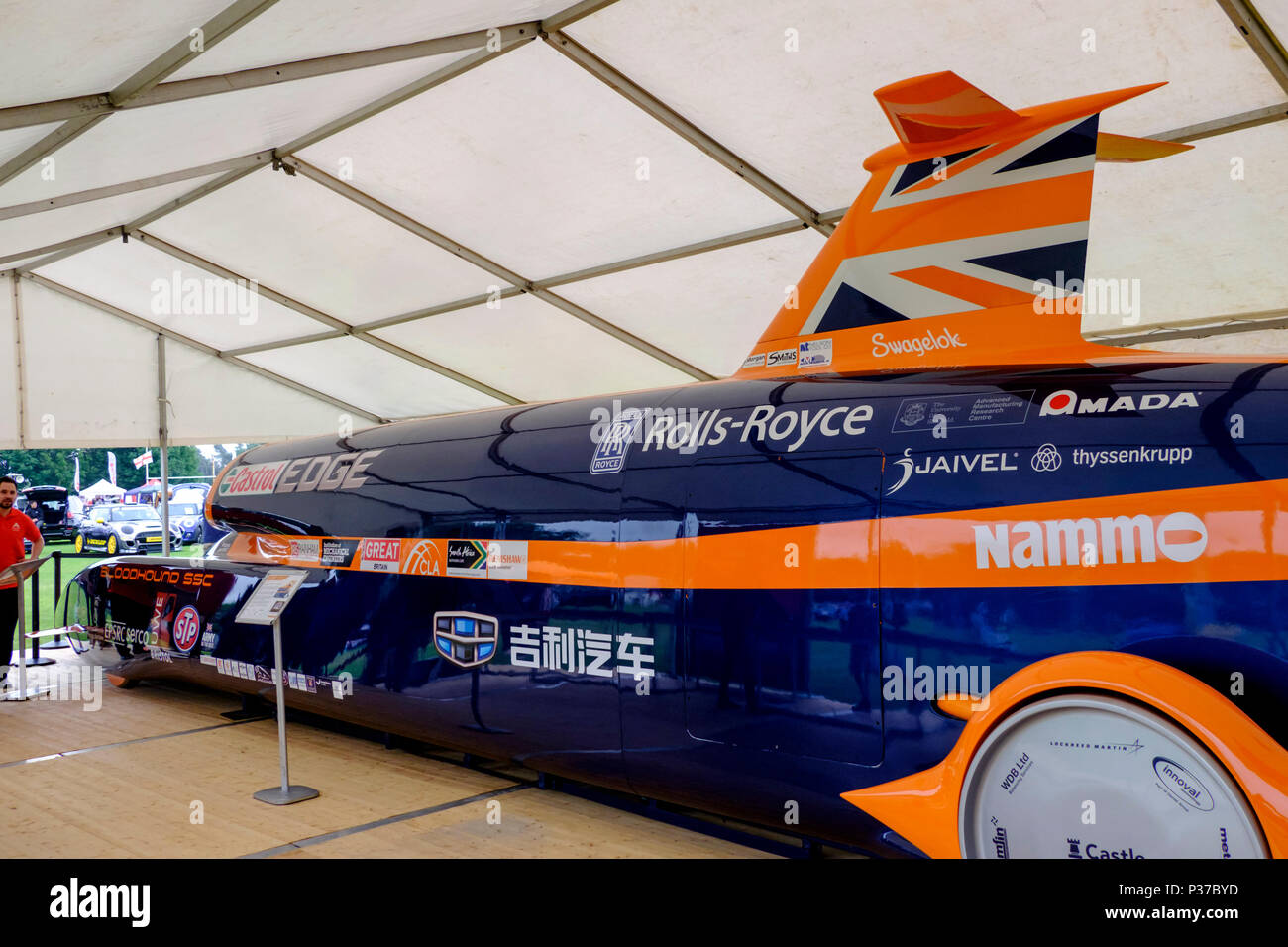 The 2018 Bath festival of motoring at Walcot Rugby Ground, Bath ...