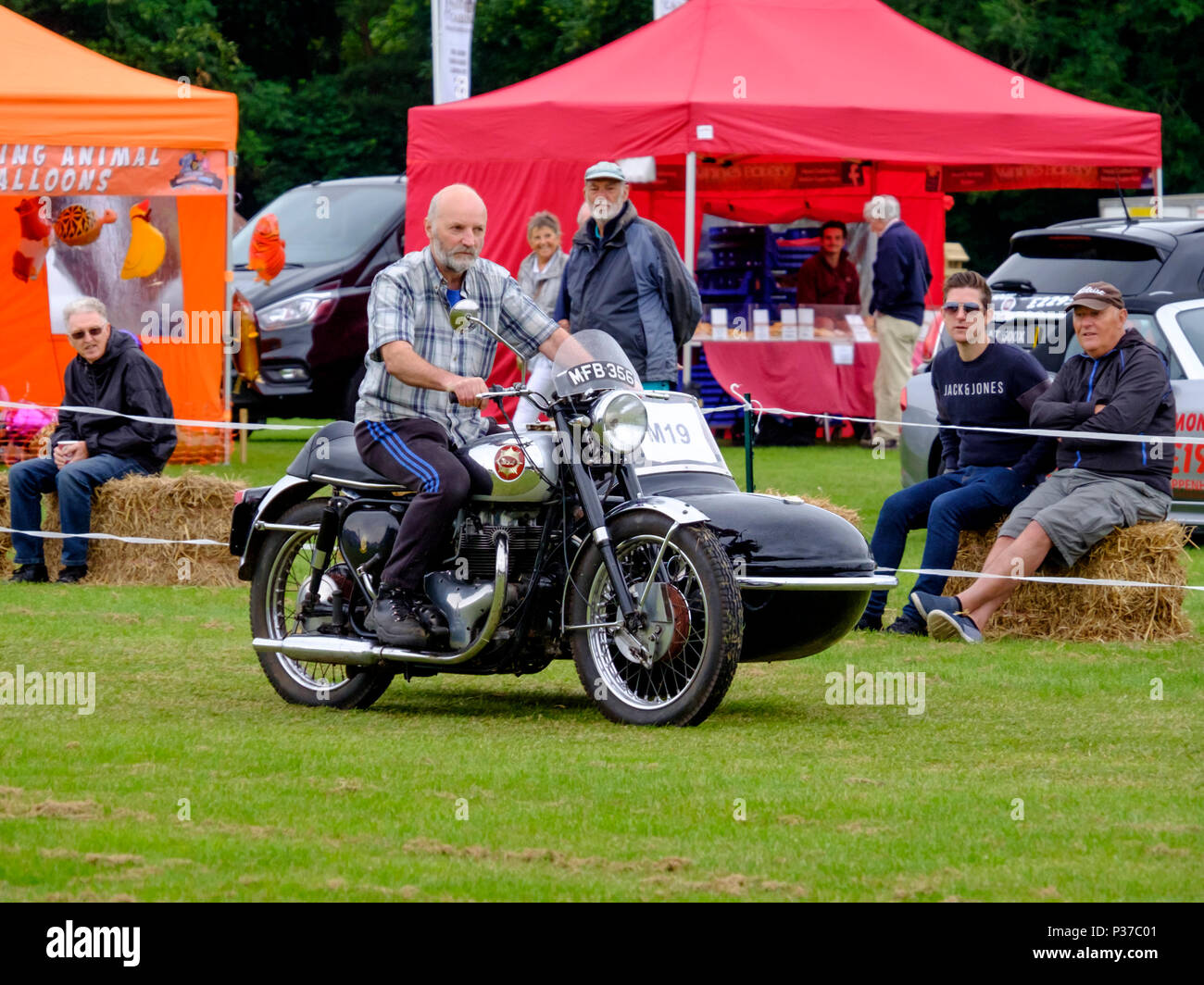 The 2018 Bath festival of motoring at Walcot Rugby Ground, Bath ...