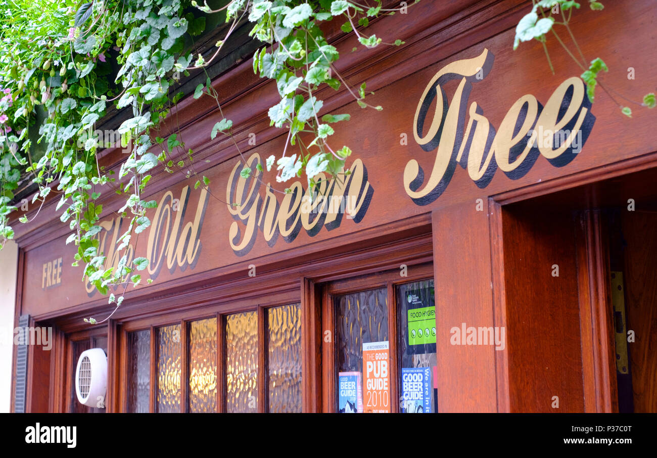 The Old Green Tree, a pub in green street bath,somerset england uk ...