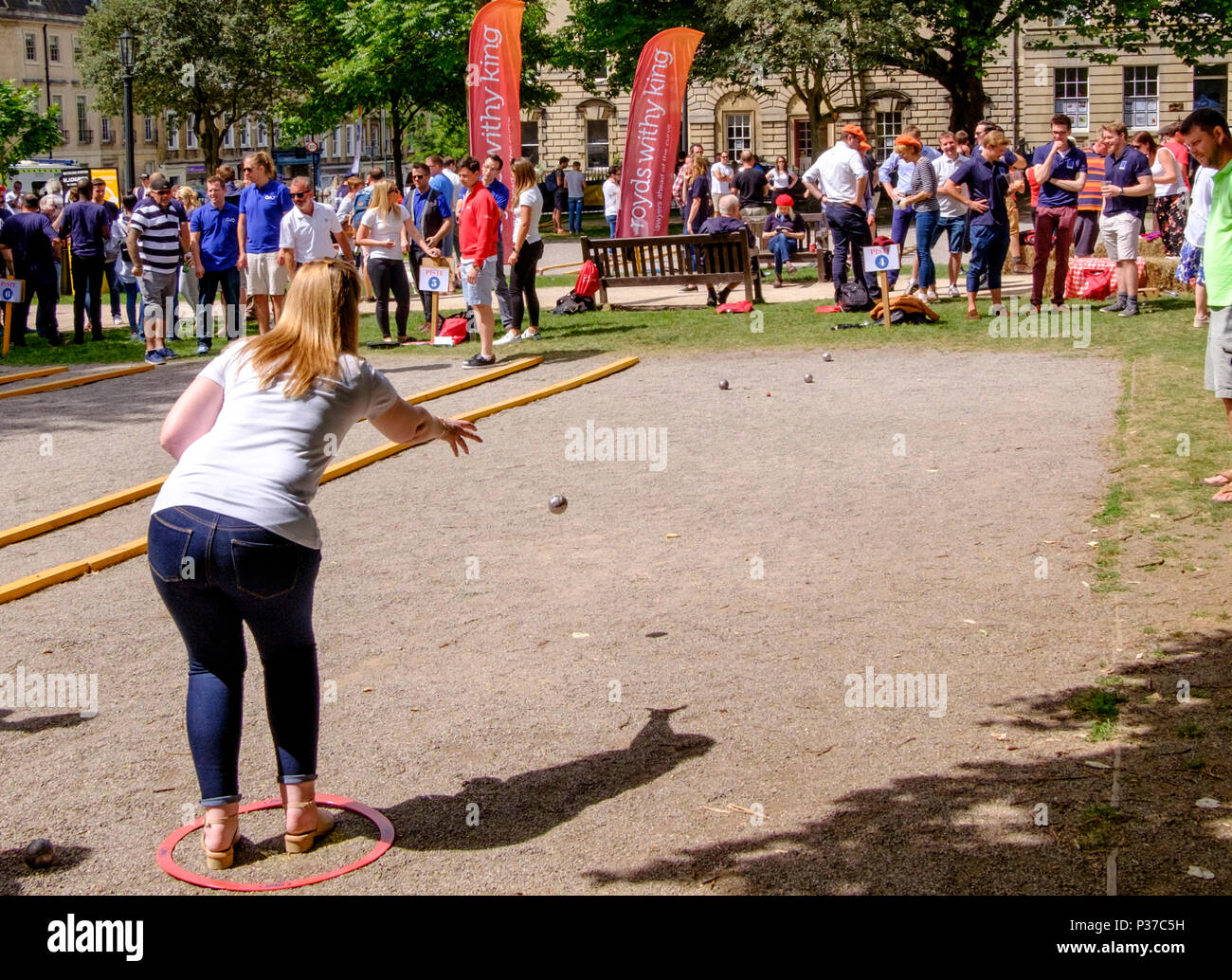 Game of boules hi-res stock photography and images - Alamy