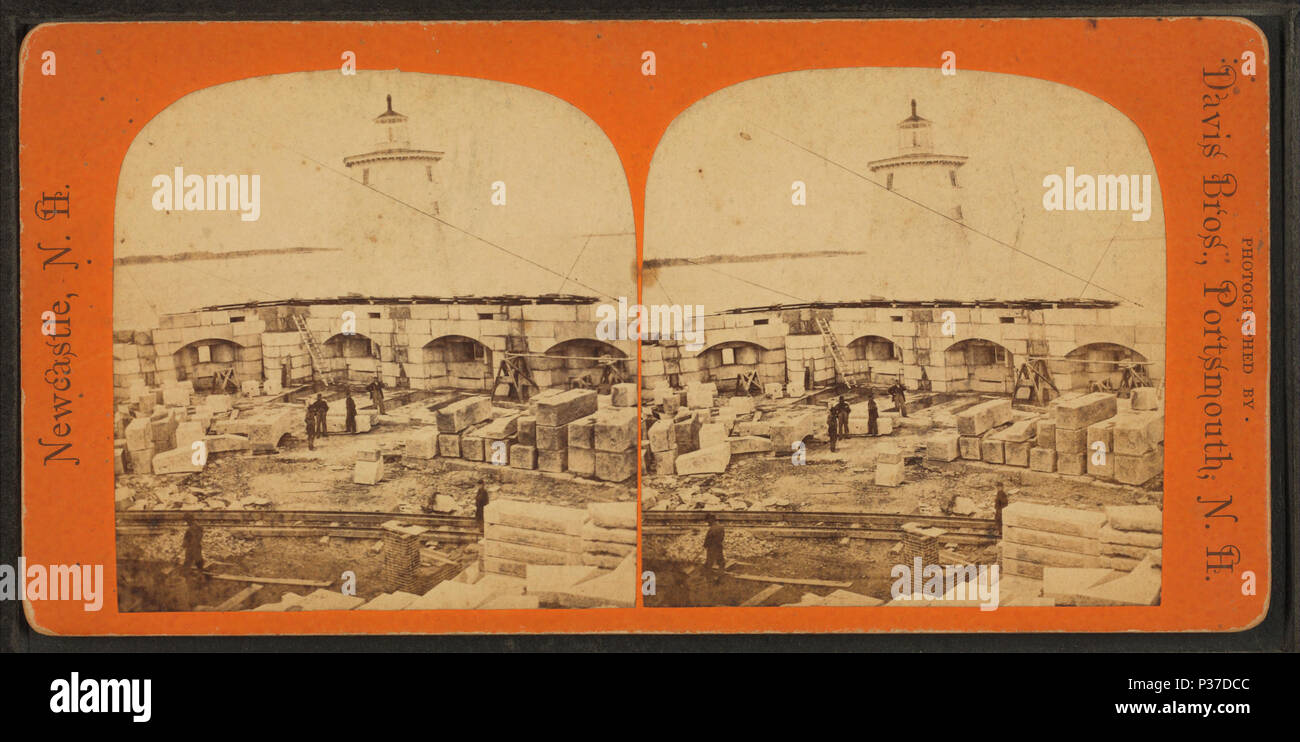 . Fort Constitution and Fort Point Lighthouse. Coverage: 1867?-1879 ...