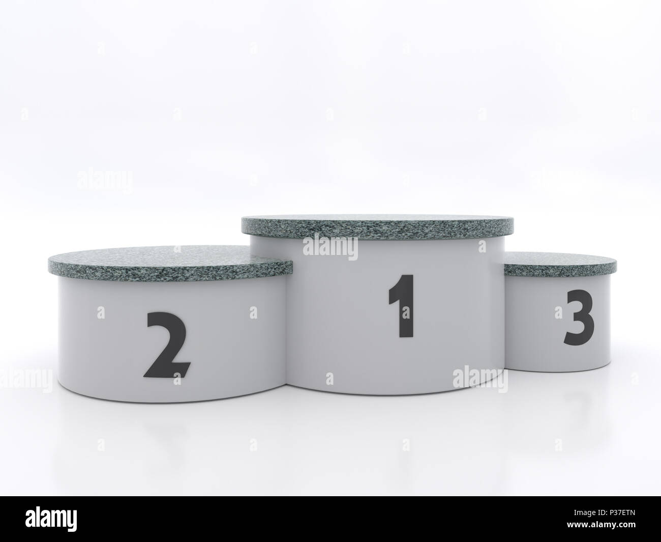 First, Second and Third place Podium Stock Photo - Alamy