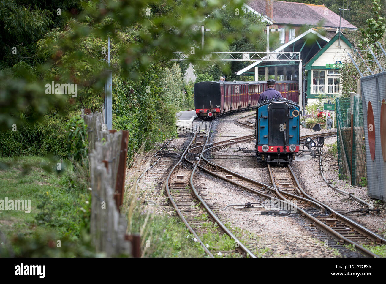 Hythe dymchurch miniature steam railway hi-res stock photography and ...