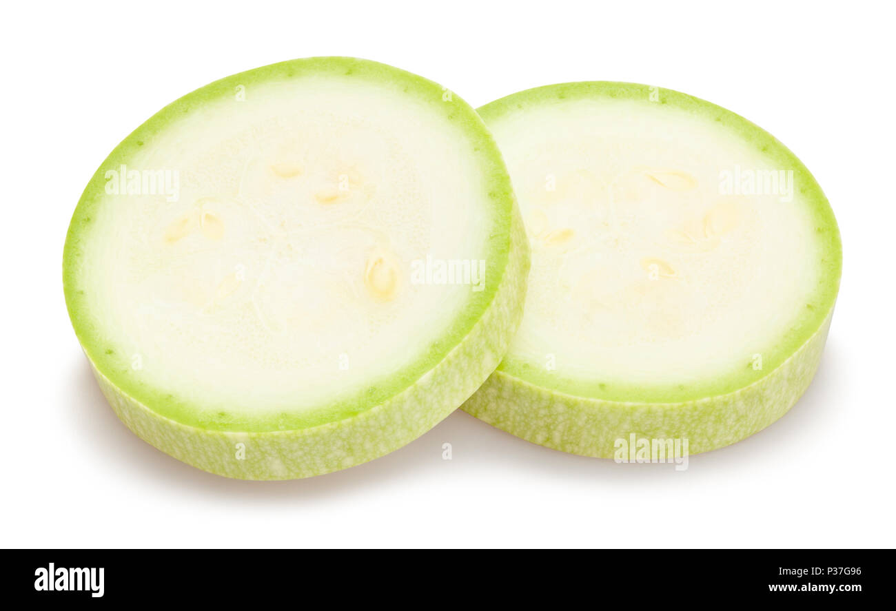 sliced marrow path isolated Stock Photo - Alamy