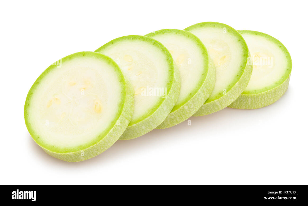 sliced marrow path isolated Stock Photo - Alamy