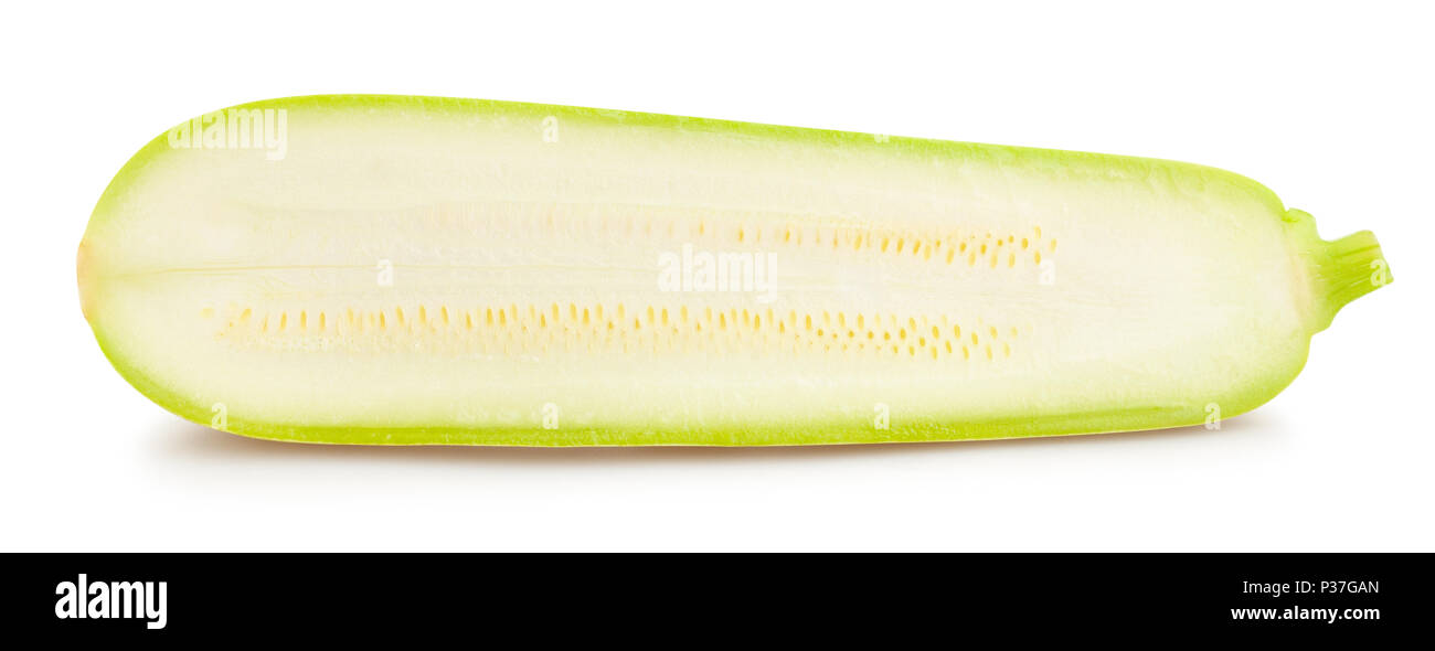 sliced marrow path isolated Stock Photo - Alamy