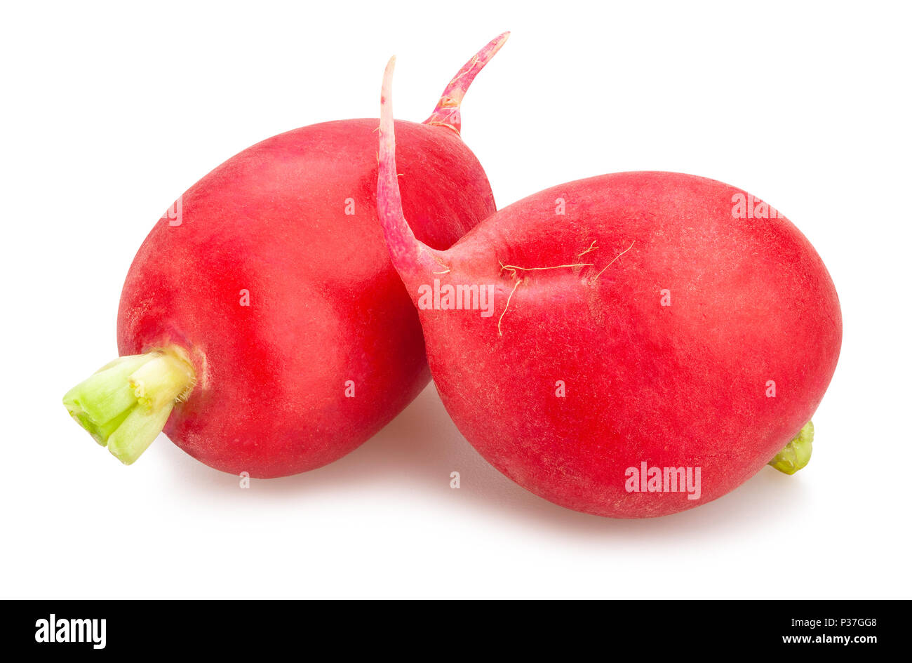 radish path isolated Stock Photo - Alamy