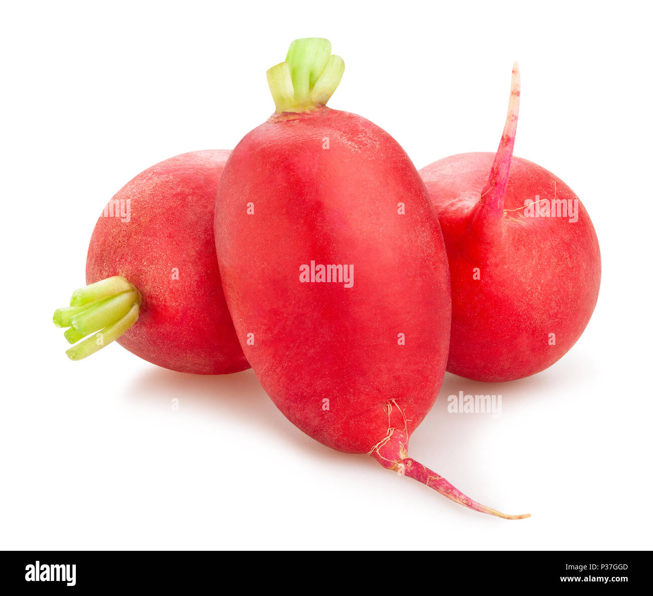 radish path isolated Stock Photo - Alamy