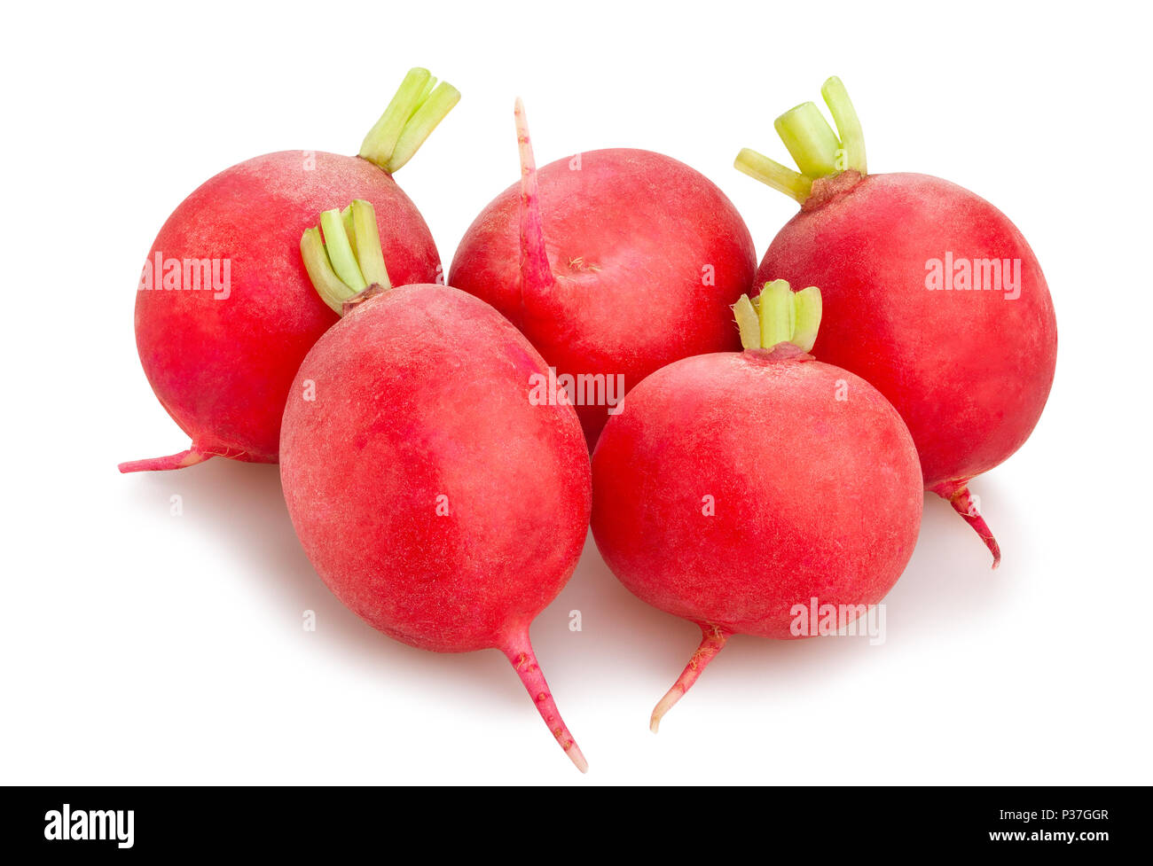 radish path isolated Stock Photo - Alamy