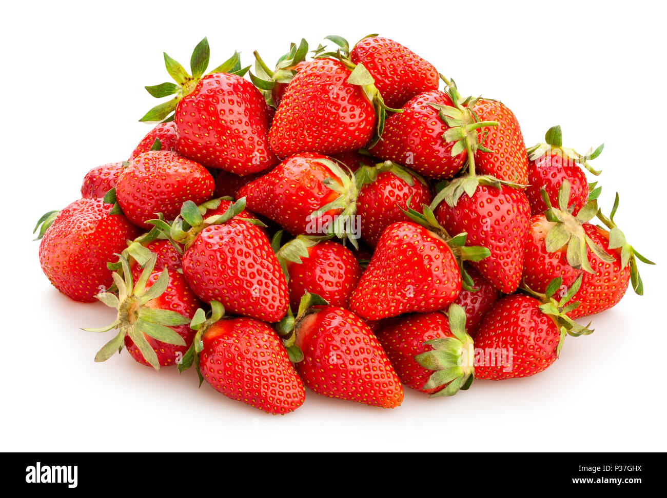 strawberry path isolated Stock Photo - Alamy